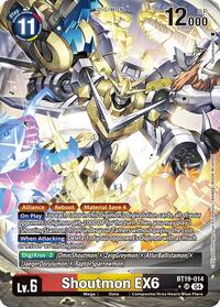 Shoutmon EX6 (Alternate Art) | Digimon | MYP Cards