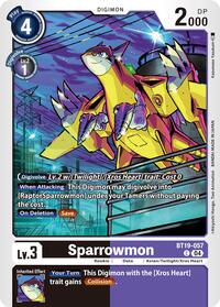 Sparrowmon | Digimon | MYP Cards