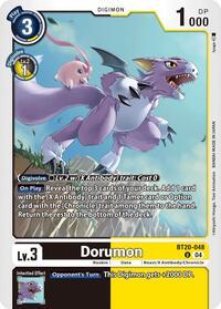 Dorumon | Digimon | MYP Cards