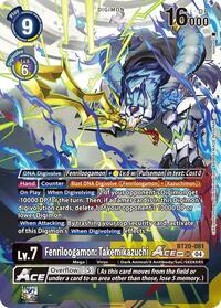 Fenriloogamon: Takemikazuchi ACE (Textured) | Digimon | MYP Cards