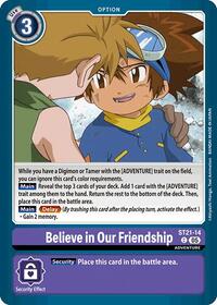 Believe in Our Friendship | Digimon | MYP Cards
