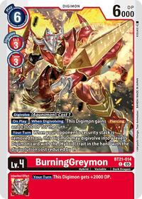 BurningGreymon | Digimon | MYP Cards