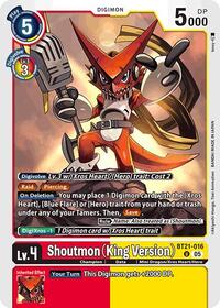 Shoutmon (King Version) | Digimon | MYP Cards