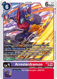 Arresterdramon | Digimon | MYP Cards
