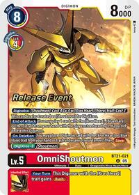 OmniShoutmon | Digimon | MYP Cards