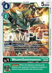 WezenGammamon | Digimon | MYP Cards