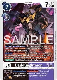 DarkKnightmon | Digimon | MYP Cards