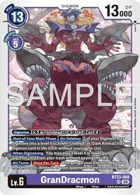 GranDracmon | Digimon | MYP Cards
