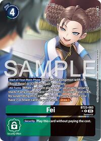 Fei (Alternate Art) | Digimon | MYP Cards
