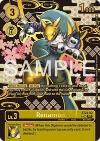 Renamon (Alternate Art) | Digimon | MYP Cards