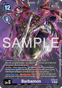 Barbamon | Digimon | MYP Cards