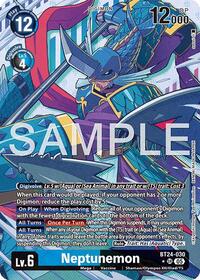 Neptunemon (Alternate Art) | Digimon | MYP Cards